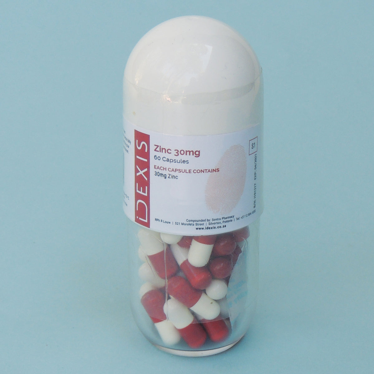iDexis Zinc 30mg (60's) – Managed Health 4 All